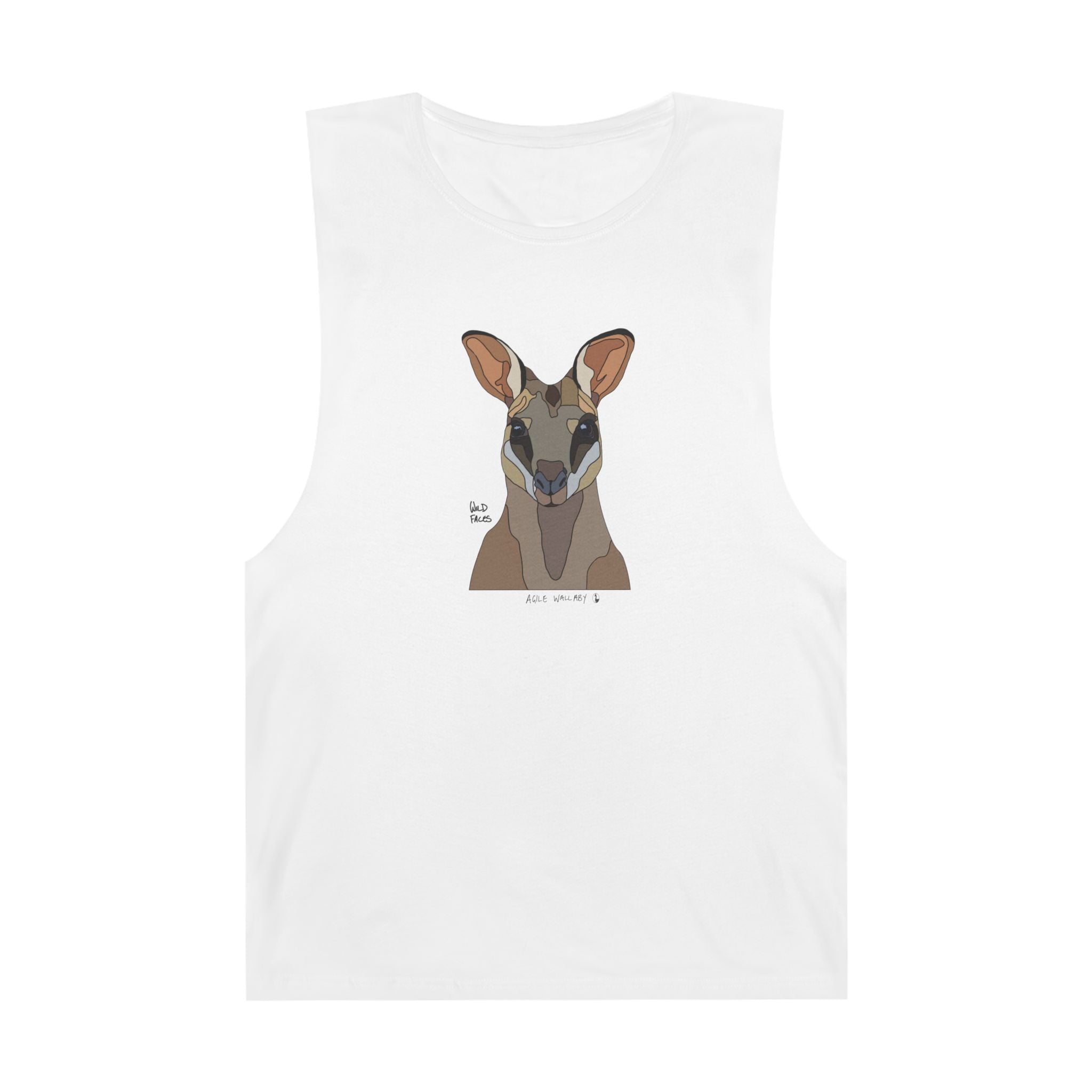 Agile Wallaby - Unisex Barnard Tank – Wild Faces